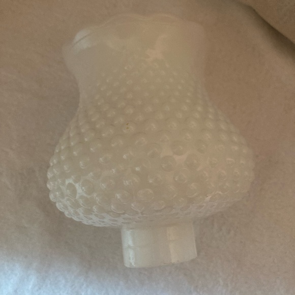 Milk Glass | Accents | Vintage Opal Hobnail With Ruffle Top Milk Glass ...